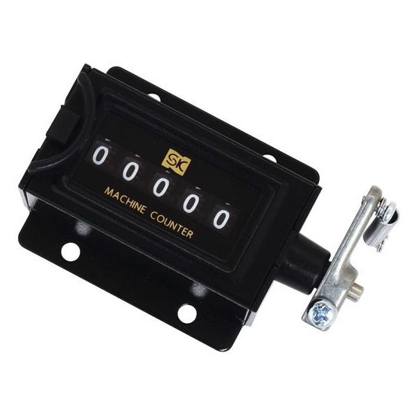 【商品説明】●レバーが１回引かれるごとに１カウントします。●自動機械に取りつけ、加工部品の数量チェックなどに便利です。●カウントレバーのねじを緩めると角度を変更することができます。●リセットボタン付でカウントのリセットが容易です。【仕様】【...