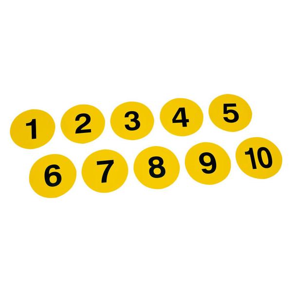 【商品説明】サーキットトレーニングに使用できます。レクリエーションのマークプレートにも。【仕様】●素材・材質：ＰＶＣ（非フタル酸系可塑剤使用）　●サイズ：直径２３ｃｍ×厚さ約２．５ｍｍ　●商品重量：約１５０ｇ／枚　●原産国：台湾