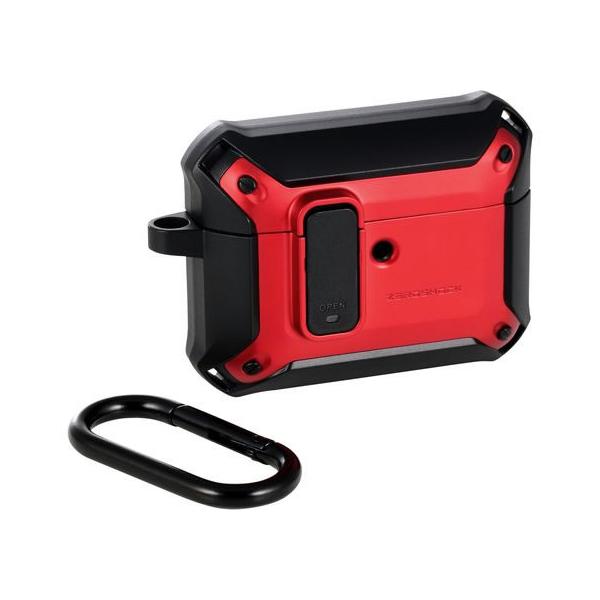 【商品説明】落下時の飛び出しを防ぐロック機能と、３つの衝撃吸収構造で衝撃から守るＡｉｒＰｏｄｓ　Ｐｒｏ　３用ＺＥＲＯＳＨＯＣＫ　Ｌｏｃｋハイブリッドケースです。　ロック機能はケースの蓋をしっかり固定し、ワンタッチで解除できます。　エアークッ...