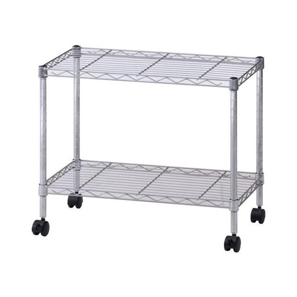 【商品説明】ピッチごとに棚板位置を変更できます。　錆びにくいクロムメッキ仕上げ。　頑丈で熱がこもらないので、ＡＶ機器やパソコン周りの収納に適しています。　ごちゃつくコード類も、ワイヤーの隙間から通してスッキリ。　ワイヤーが横向きなので、隙間...