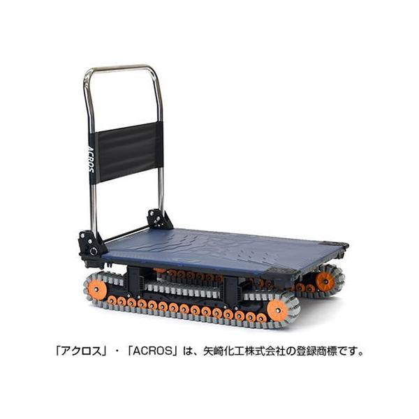 【商品説明】キャスター式の台車に比べ搬送負荷を抑えられるので、軽い力で運ぶことができます。段差や土・砂・雪などキャスターが苦手な路面もスムーズに進むことができます。接地面はプラスチックのため、路面に傷がつきにくく安心です。キャタピラー部分の...