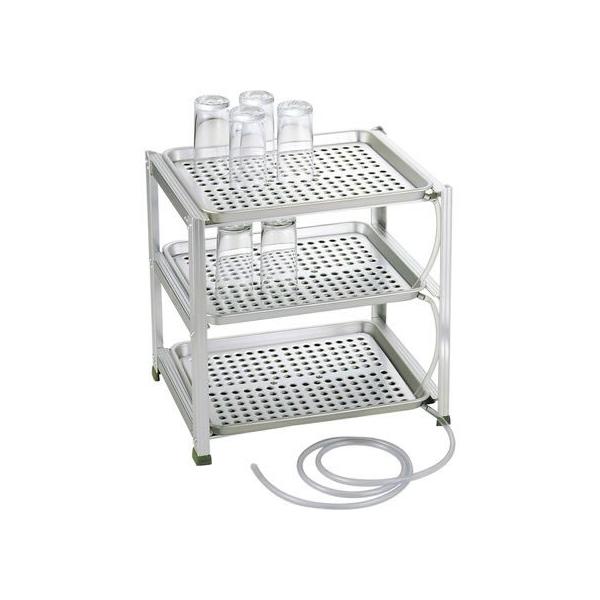 【仕様】●外寸：４３０×３４０×Ｈ４１０ｍｍ●材質：アルマイト●パイプの全長１．５ｍ