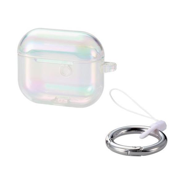 【商品説明】もっと、自分だけの「好き」を選びたい。そんな想いに応えるアクセサリーで、お気に入りの毎日を。スマートデバイスと私をつなぐ、＆ｍｅです。　ケース全体がオーロラに輝く、ＡｉｒＰｏｄｓ（第３世代）用ソフトケースです。　光の入り方や見る...