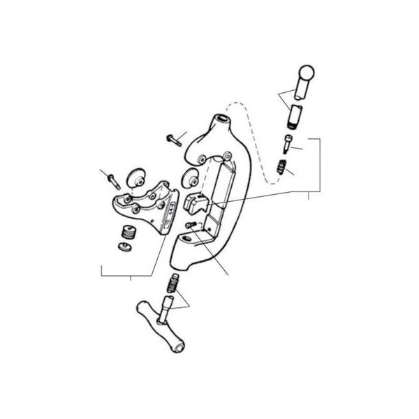 【仕様】●型番：34845　●入数：１個　●適合機種：４４−Ｓ●品名：ショルダースクリュー