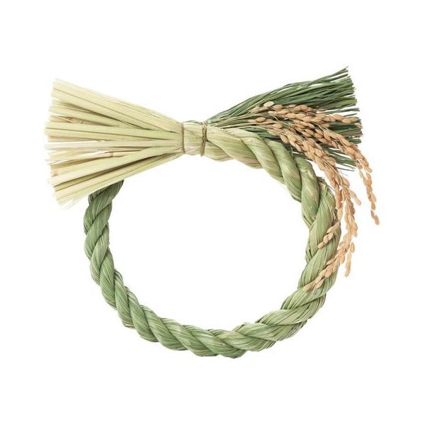 【商品説明】日本一の米どころ、新潟県南魚沼市。雄大な八海山を望むこの地域で冬の間蓄えられた雪水が香り豊かな稲わらを育みます。一年の無病息災と豊穣を願い、歳神様をお迎えする正月飾り。青刈わらを使用した、瑞々しい風合いのしめ縄でお迎えしましょう...