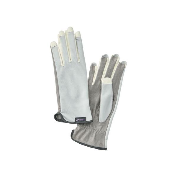 【商品説明】ネイルスルータイプのテニスグローブ。【仕様】●素材・材質：ポリエステル＋ナイロン　●仕様：ＵＶカット、遮熱クーリング、吸放湿、吸水速乾、強力グリップ、ネイルスルー　●サイズチャート：Ｍ／手囲い１９−２０ｃｍ、Ｌ／手囲い２１−２２...