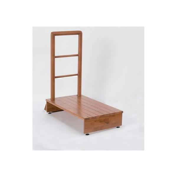 【商品説明】●手すり付きのため玄関、ベランダ等の昇り降りがラクラクです。また天板下の空きスペースには、靴の収納も可能なので玄関スペースを有効活用でき見た目もスッキリします。●辛い段差の昇り降りの負担を緩和。●天板の表面には滑り止めの溝付き。...