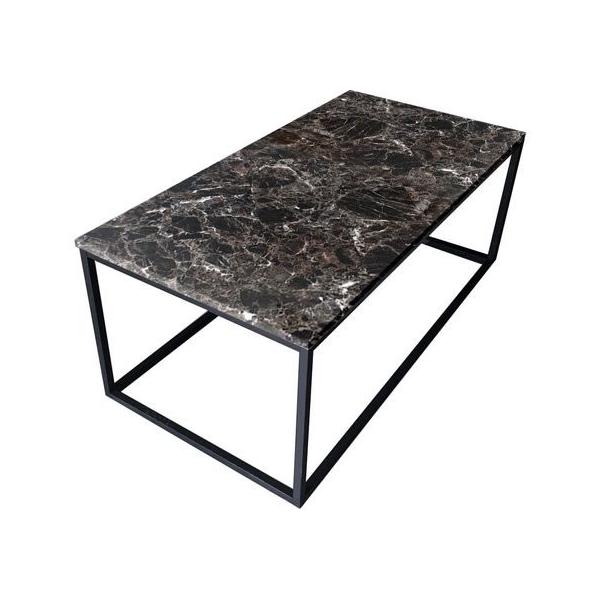 【商品説明】ソファに座ったままでも、メモをしやすい高さ５００ｍｍ　脚にはガタツキ防止、アジャスター付　脚部のスチールは粉体塗装で錆にくい塗装【仕様】●色：天板ブラウン●サイズ：Ｗ１２００×Ｄ６００×Ｈ５００ｍｍ●材質／天板：大理石柄プリント...