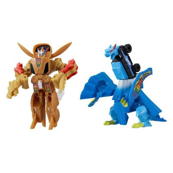 【商品説明】合体ソングをきっかけに合体！瞬間変形！身近にあるあらゆるモノがアリエナイ合体するロボシリーズ「ユニトロボーン」　うさぎと龍がモチーフの「ユニトロボ　ドラゴンラビット」と、「ユニトロボ　オフロードマウントフジ」のセットです。　ジョ...