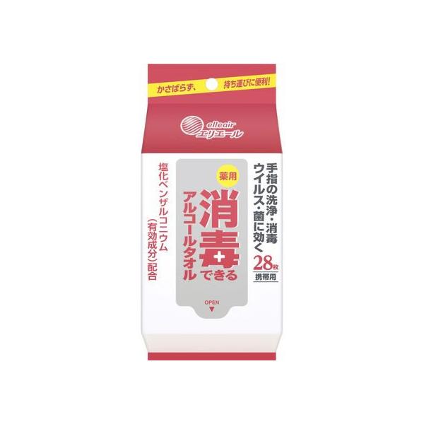 【商品説明】持ち運びしやすい携帯用タイプです。手指の消毒・洗浄としてお使い下さい。【仕様】●指定医薬部外品●有効成分：塩化ベンザルコニウム 0.05％●シートサイズ：１５０×２００ｍｍ●注文単位（入数）：１パック（２８枚入り）　[生産国：日...