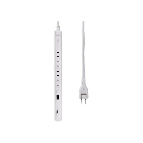 【商品説明】●PD（パワーデリバリー）対応で、スマートフォン、タブレット等を超速充電できます。最大20Wまでの給電が可能。※USBポートのうちType−Cポートのみ使用し、PD対応のケーブル使用時●差込口が回転することで、無駄なく差せる●耐...