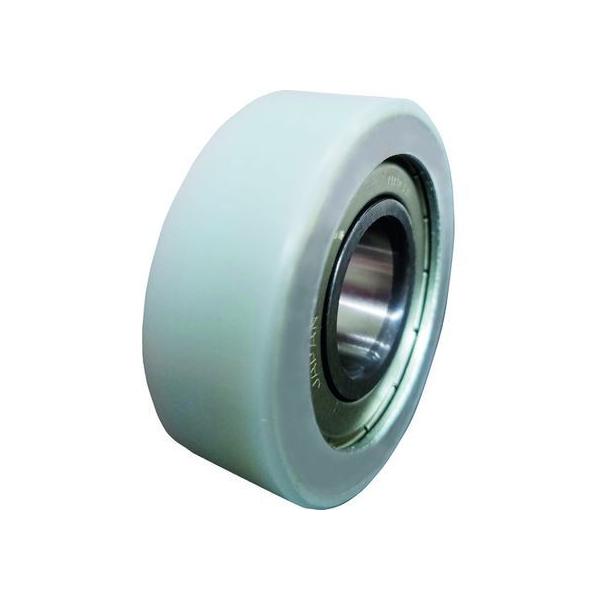 【商品説明】●URPタイプより荷重レベルが2．5倍アップしたタイプです。●接着性・耐摩耗性・静音性に優れています。【仕様】●型番：URPN−1240　●ベアリング：6201ZZ　●内径（mm）：φ12　●外径（mm）：φ40　●幅（mm）：...