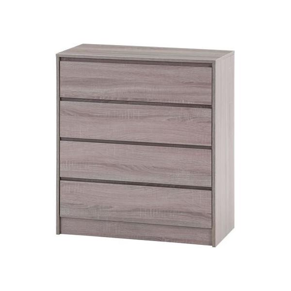 【商品説明】工具は必要ありません。　組み立て動画も見れる説明書付きで、簡単に組み立てが可能です。　内寸幅７１×奥行３２×高さ１１．５ｃｍの引き出しが４杯ついており、衣類をたっぷり収納できます。　（耐荷重目安２０ｋｇ）引き出しにはスライドレー...