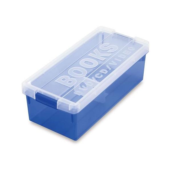 【商品説明】ベット下やクローゼットの中に収納するに最適な収納ボックスです。透明のフタで中身が見えるので、管理しやすく使いやすい。整理整頓に便利な仕切板付です。積み重ねてのご使用は３段まで可能です。【仕様】●色：ブルー●商品サイズ：２２×４８...