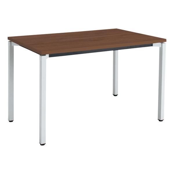 【商品説明】キャスター付きタイプは、急な増員やレイアウト変更にも対応。人通りの多いスペースや、柔らかい印象にしたい空間に適しています。【仕様】●品番：ＭＴ−ＪＴＫ１２７Ｓ８１ＭＶ５Ｎ　●カラー／天板：ブラウンウォールナット、脚：フラットシル...