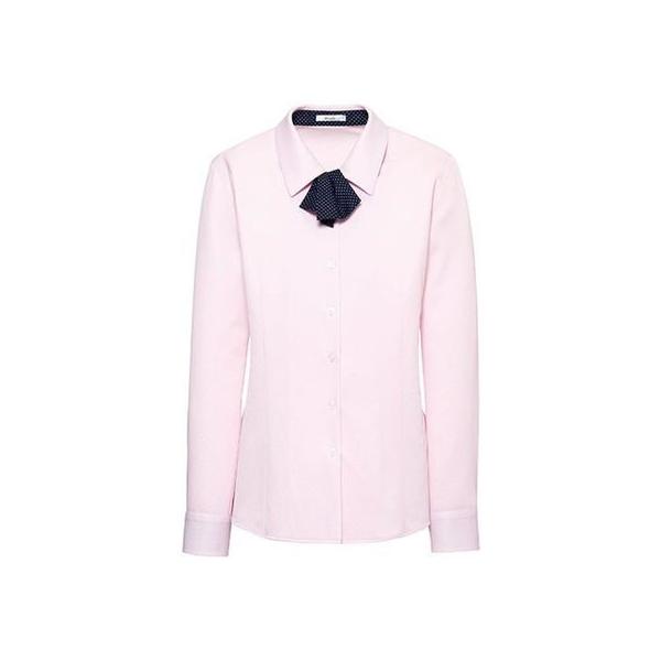 【商品説明】２ＷＡＹ仕様の衿元でリボン取り外し可能。透けにくいフルダルニットで長時間着用しても疲れにくく快適。【仕様】●素材：フレンチツイルニット（ポリエステル１００％）●家庭洗濯可能●ニット素材●吸水速乾●透け防止●ＵＶカット●リボン取り...