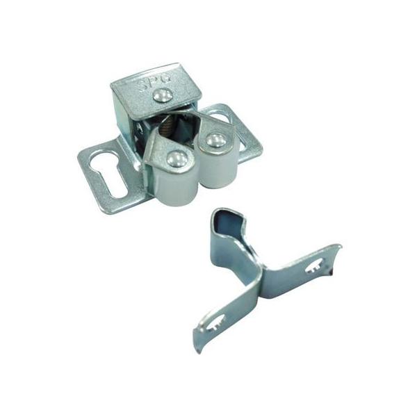 【仕様】●型番：RS320　●入数：1S　●色：シルバー ●全長（mm）：31．5 ●押込力（N／kgf）：12．8／1．3 ●引張力（N／kgf）：36．6／3．7 ●高さ（mm）：13．5　●ねじ付 ●ビスピッチ（mm）：20．0　●ス...