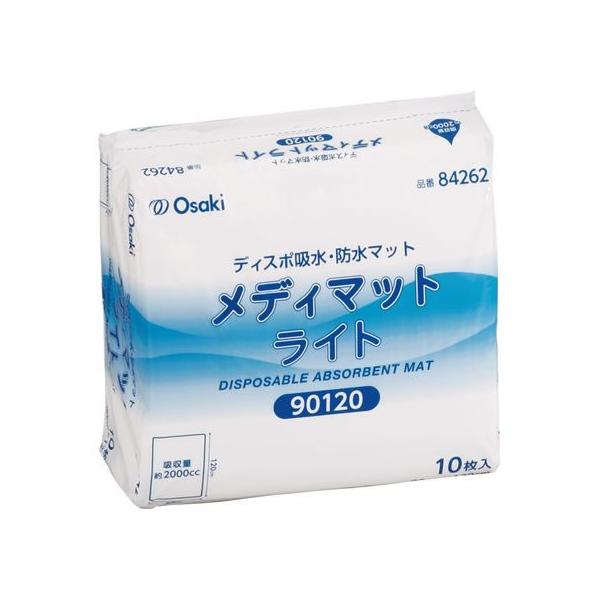 【商品説明】●おむつ交換などの際の使い捨て防水シーツとしてや、体液の吸収マットとして、雨天時の足ふきマットとしてなど多用途に使用していただける吸水・防水マットです。●高吸収ポリマーにより、水分や湿性生体物質（血液、体液、尿など）を素早く吸収...