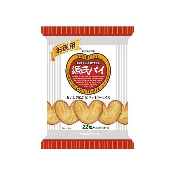 【商品説明】●幾層にも折り重ねた生地が生み出すサクッとした食感とこだわり抜いた素材の豊かな風味と味わいが自慢のパイ菓子です●軽減税率８％【仕様】●個包装（２枚包み）●注文単位：１パック（２枚包×１１個）