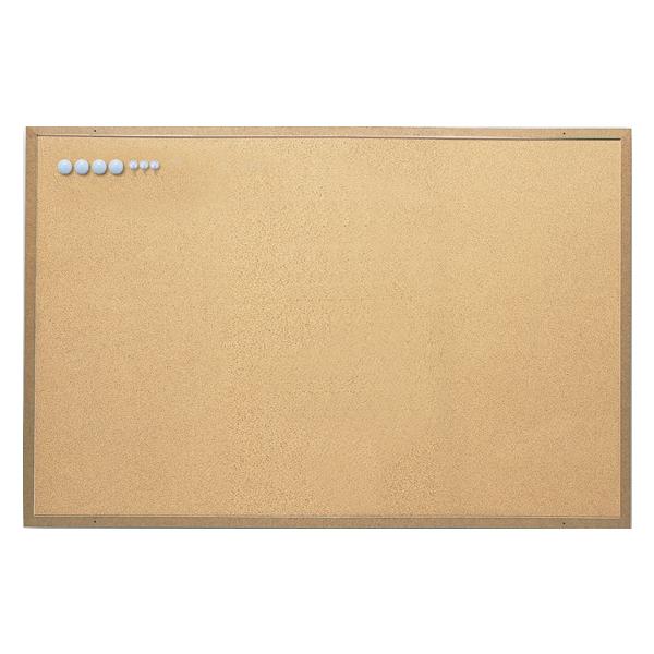 【仕様】ネオジウム磁石はピタッと着きます。ピンがサクッとささります。　タテ、ヨコ両用　●サイズ：幅９００×奥行１９×高さ６００ｍｍ●内寸法：幅８４０×高さ５４０ｍｍ●重量：２．８ｋｇ●材質：コルク、着磁材、ＭＤＦ、ＰＶＣ、紙●付属品：マグネ...