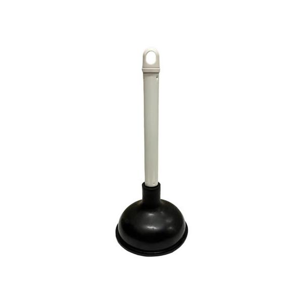 【商品説明】トイレ、お風呂場、洗面台、庭の水道などのつまり取りに最適。天然ゴム製で柔らかく使いやすいつまり取りです。【仕様】●サイズ：約直径１５×高さ６０ｃｍ　●重量：２４０ｇ　●材質：材質：本体／スチール鋼管、頭／天然ゴム　●生産国：台湾