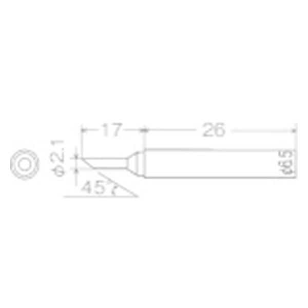 【仕様】●型番：PX-60RT-2C　●コテ先名称：φ2．1mm　●適合コテ：CXR−31、41、RX−711AS、RX−601、PX−501　●ヒーター分離式