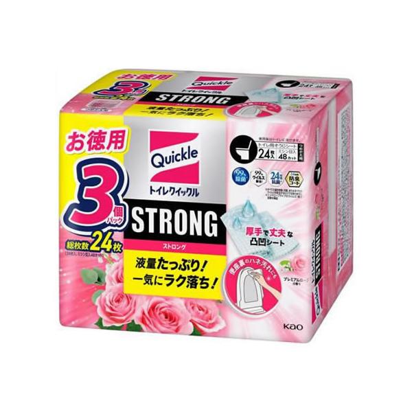 【商品説明】液量たっぷりだから、便座裏のハネ汚れも一気にラク落ち！厚手で丈夫な凸凹シートで、トイレまるごとこれ１枚ですっきり。プレミアムローズの香りで、心地よいトイレ空間続く。便器・便座裏はもちろん、ドアノブや壁、ほこりが溜まるタンク周りに...