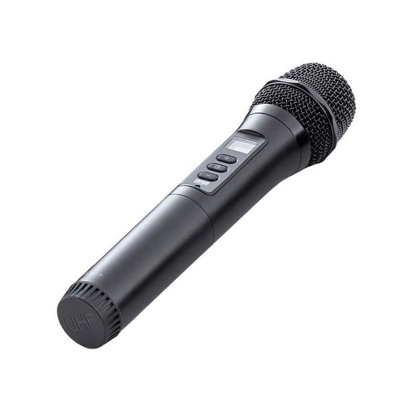 【仕様】●型式：単一指向性ダイナミックマイク　●アンテナ形式：内蔵アンテナ　●発振方式：水晶制御ＰＬＬシンセサイザー　●電波形式：Ｆ３Ｅ　●トーン信号：３０ｋＨｚ　●空中線電力：１０ｍＷ未満　●送信周波数安定度：１０ｐｐｍ以下　●不要輻射：...