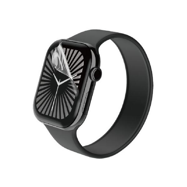 【商品説明】●反射を軽減するAR加工を施した、衝撃吸収、超透明、指紋防止タイプのApple Watch用画面保護フィルムです。光の映り込みに邪魔されず、快適に動画視聴が楽しめます。●通常の高透明フィルムの透過率が約91％に対して、約93％の...