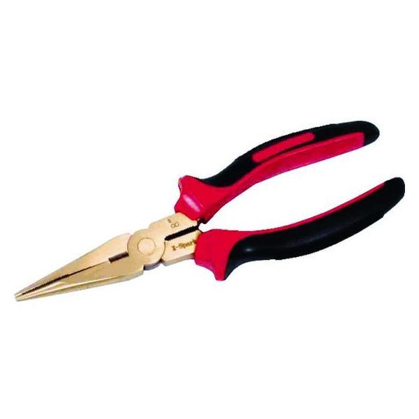 【商品説明】●化学工業、石油、製鉄、ガス産業、爆薬製造工場、造船所、航空業界、船舶搭載用、火力発電所、製薬工場、アルミ精製所、製粉工場、医療機器メンテナンス現場、クリーンルーム他。●摩擦や衝撃を加えても火花が出ない工具です。●無発火性の他、...