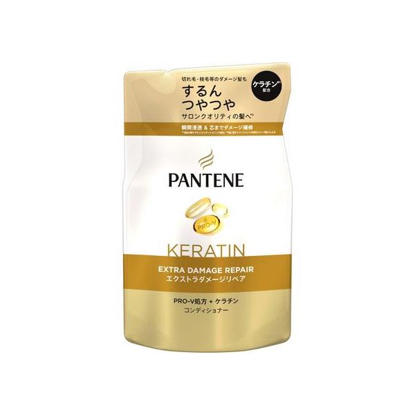 【商品説明】ＰＲＯ−Ｖ処方＋ケラチン　ケラチン＊１配合コンディショナー。髪のケラチンが不足すると、切れ毛になりやすく、くすんだダメージ髪に。　エクストラダメージリペアシリーズは、髪をなめらかにし、切れ毛を防ぎます。　気分が上がるグレープフル...