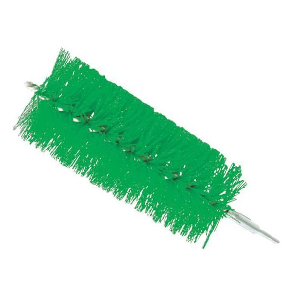 【商品説明】●外径は、食品工業用ステンレス鋼缶の寸法（JIS　G3447）を参考にしています●ブラシの材質は、PBTを使用しており、130℃の耐熱性・耐薬品性・耐摩耗性に優れています。【仕様】●型番：61380401　●色：緑　●全長（mm...