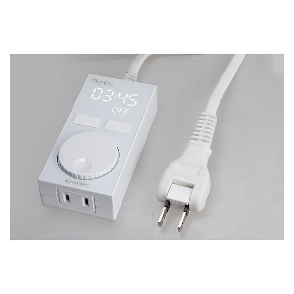 【商品説明】●電気器具をタイマーでコントロール●時間表示オートオフ、時間表示明るさ調整。●安心・安全設計：スイングプラグ・トラッキング防止・常時通電機能・停電時バックアップ・雷ガード機能。●１度の設定で毎日繰り返し電気の入切が設定が可能。●...