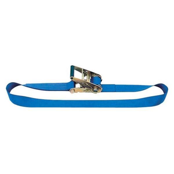 【商品説明】●簡単な操作で確実な荷締め作業ができます。●ベルト幅25mmタイプでの強力タイプで、軽トラックによく使用されます。【仕様】●型番：LBR70E45　●最大使用荷重（t）：0．1　●色：ブルー　●ベルト長さ（m）巻取側：4．5　●...