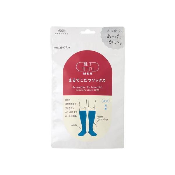 【商品説明】●吸湿発熱素材を用いた独自の商品設計で、よりあたたかい靴下を実現しました。冷えを呼び込みやすい足首をカバー。足首にある三陰交のポイントを温熱刺激します。（特許取得※）（※温熱刺激　特許第６０４３９８２号）【仕様】［サイズ］２５〜...