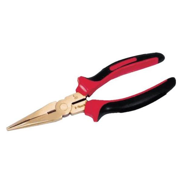 【商品説明】●化学工業、石油、製鉄、ガス産業、爆薬製造工場、造船所、航空業界、船舶搭載用、火力発電所、製薬工場、アルミ精製所、製粉工場、医療機器メンテナンス現場、クリーンルーム他。●摩擦や衝撃を加えても火花が出ない工具です。●無発火性の他、...