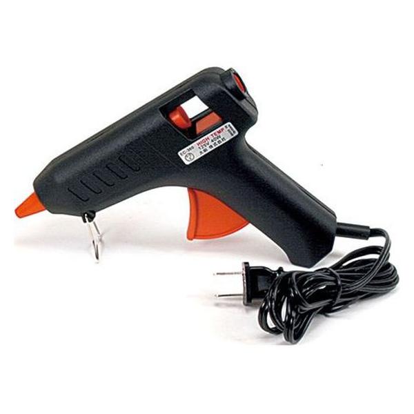 【商品説明】造花デザイナーさんおすすめの高温グルーガンです。ノズルの出口も本体が小さいものよりも大きいので、おなじ時間で広い面の作業をしたいのであれば断然おすすめの商品です。大きめですが、女性の手にも収まり良く作業を進められます。１０ｃｍの...