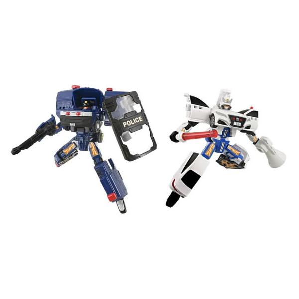 【仕様】（Ｃ）　ＴＯＭＹ　　●対象年齢：３歳以上　●セット内容：アーマービークル（トヨタ　クラウン　覆面パトロールカー）上半身パーツ×１、アーマービークル（トヨタ　クラウン　覆面パトロールカー）下半身パーツ（右）×１、アーマービークル（トヨ...