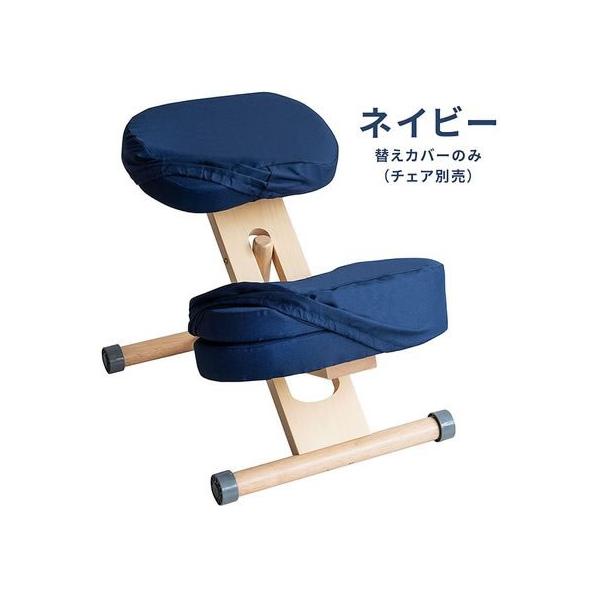 【商品説明】集中力が高まるプロポーションチェアの替えカバー。　座面カバーと膝カバーのセット手洗い洗濯可能でいつでも清潔です。　ゴムカバーでお子様でもラクラク着脱できます。【仕様】●カラー：ネイビー　●入数：座面と膝用大・小の３枚セット　●商...