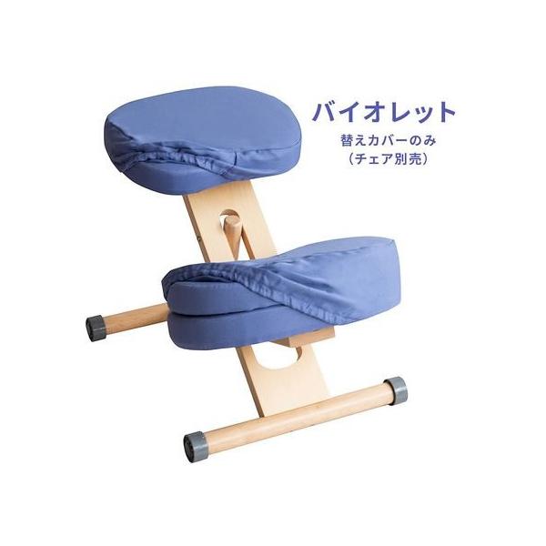 【商品説明】集中力が高まるプロポーションチェアの替えカバー。　座面カバーと膝カバーのセット手洗い洗濯可能でいつでも清潔です。　ゴムカバーでお子様でもラクラク着脱できます。【仕様】●カラー：バイオレット　●入数：座面と膝用大・小の３枚セット　...