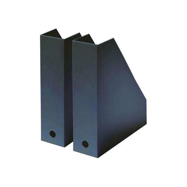 【商品説明】Ａ４サイズの書類やクリアファイル、雑誌を立てて収納できるファイルスタンド。前後どちらの向きでも使用できます。インデックスシール付き（４枚綴り）。オフィス用品、デスク上の整理整頓に。【仕様】●カラー：オールグレー　●サイズ：Ｌサイ...