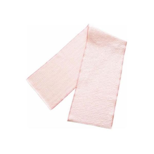 【仕様】●カラー：ピンク　●商品本体サイズ：幅１００×奥行２０×高さ０．５ｃｍ　●商品重量：６０ｇ●材質：綿５０％、ポリエステル３０％、ナイロン１０％、レーヨン１０％　使用上の注意　お肌の弱い方はご使用をおやめください。　傷やはれもの等、お...