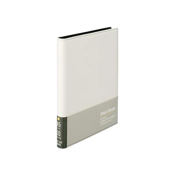 【商品説明】ノートも、メモも、書類も、　一冊に全部まとめてスマートに管理できるバインダー。　　・スッキリとした印象を与えるレザー調の表紙素材　・しっかり綴じられる、メタルバインダー　・携帯しやすく紙面も広いＡ５サイズ　・必要なものを一冊でま...