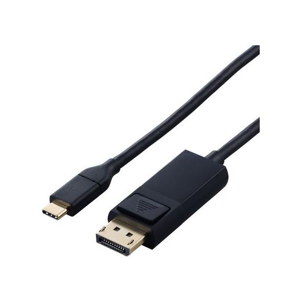 【商品説明】●DisplayPort(TM)ポート搭載のディスプレイなどに映像を出力できる変換ケーブルです。USB Type-C(TM)ポート搭載パソコンなどの映像信号を、DisplayPortポート搭載ディスプレイなどに映像を出力すること...