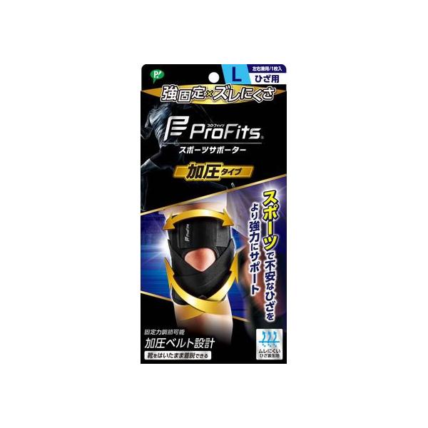 【仕様】●色：ブラック●サイズ：Ｌサイズ（ひざ上１２ｃｍ周囲：４２〜４６ｃｍ）●左右兼用●材質：ポリエステル、ナイロン、ポリウレタン、その他（繊維外）●内容量：１枚　●スポーツ時の不安な部位をしっかり圧迫固定する薄型のサポートギア。激しい動...