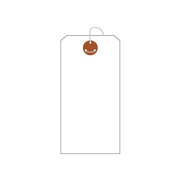 【商品説明】一穴タイプで、サイズは縦１２０ｍｍ×横６０ｍｍの大サイズです。針金部分を商品に括り付けて荷物の識別や表示タグ、値札として使用します。水漏れＯＫな耐洗紙を使用しているので屋外使用に適しています。筆記具を選ばず、印刷適性に優れていま...