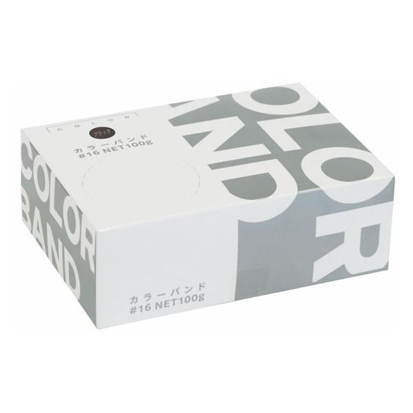 【仕様】●色：ブラック●番手：＃１６●サイズ：内径３８ｍｍ、折径６０ｍｍ、切幅１．１ｍｍ、厚み１．１ｍｍ●材質：天然ゴム●注文単位：１箱（１００ｇ）