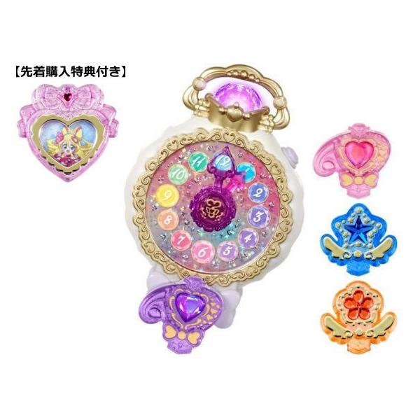 【商品説明】『名探偵プリキュア！』より、「くるっと変身！　ジュエルキュアウォッチ　スペシャルセット」が登場！　「ジュエルキュアウォッチ」と「プリキュアマコトジュエル」４種のセットです。　付属のプリキュアマコトジュエルをセットして、プリキュア...