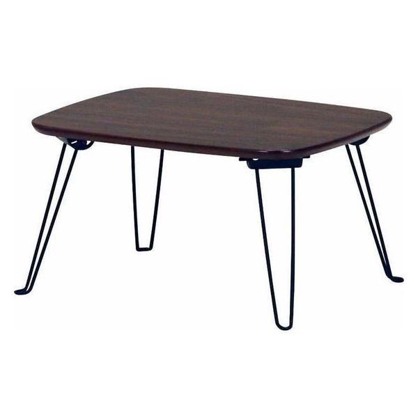 【仕様】●カラー：ブラウン　●サイズ：Ｗ４００×Ｄ３００×Ｈ２１０ｍｍ／重量：１．３ｋｇ　●耐荷重（天板）：３ｋｇ　●天板厚み：１２ｍｍ　●折りたたみサイズ：４００ｘ３００ｘ３７ｍｍ　●甲板の表面材：プリント紙化粧繊維板［ポリエステル樹脂塗...