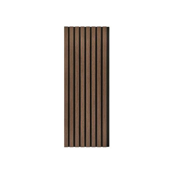 【仕様】●カラー：ダークブラウン　●サイズ：（約）幅３００ｍｍ×高さ８００ｍｍ×厚み２１ｍｍ※噛み合わせ幅約５ｍｍを含む　●素材：表面／突板（人工）、中材／繊維版、裏面（吸音材）／不織布　●本体：完成品　●入数：同色６枚　●はがせる簡易施工...